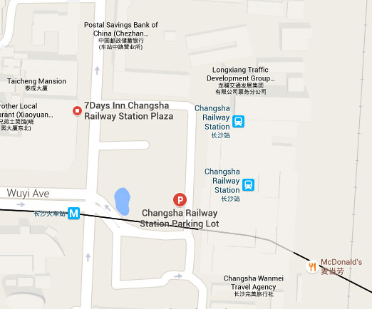 Changsha Railway Station, Train Station Guide