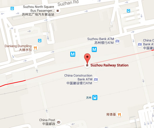 Suzhou Railway Station: Map, Location and Ticket Offices