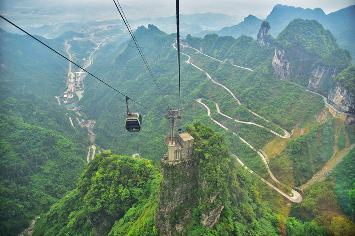 One-Day Zhangjiajie Tianmen Mountain Tour