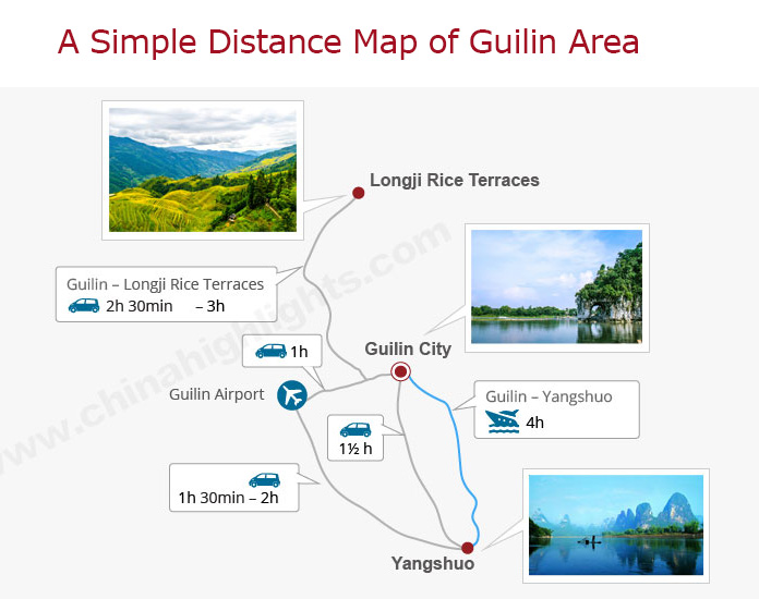 Guilin Day Tours to Yangshuo Li River and Longji Terraced Fields