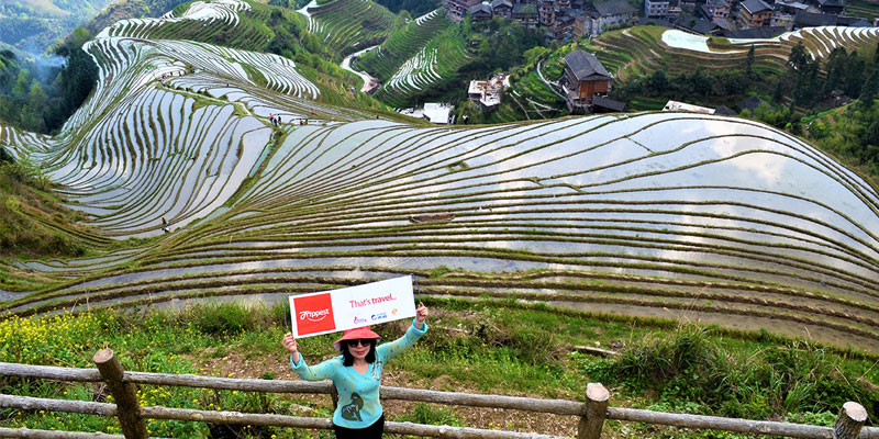 One-Day Longji Rice Terraced Fields and Minority Villages Tour