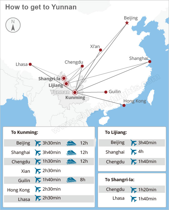 Yunnan Tours, Trips to Kunming, Dali, Lijiang, Shangri-La