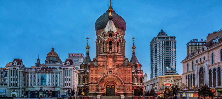 Harbin Central Street, the Prettiest Street in Harbin